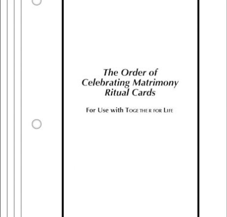 The Order of Celebrating Matrimony Cards Ritual Cards Only - McKay ...