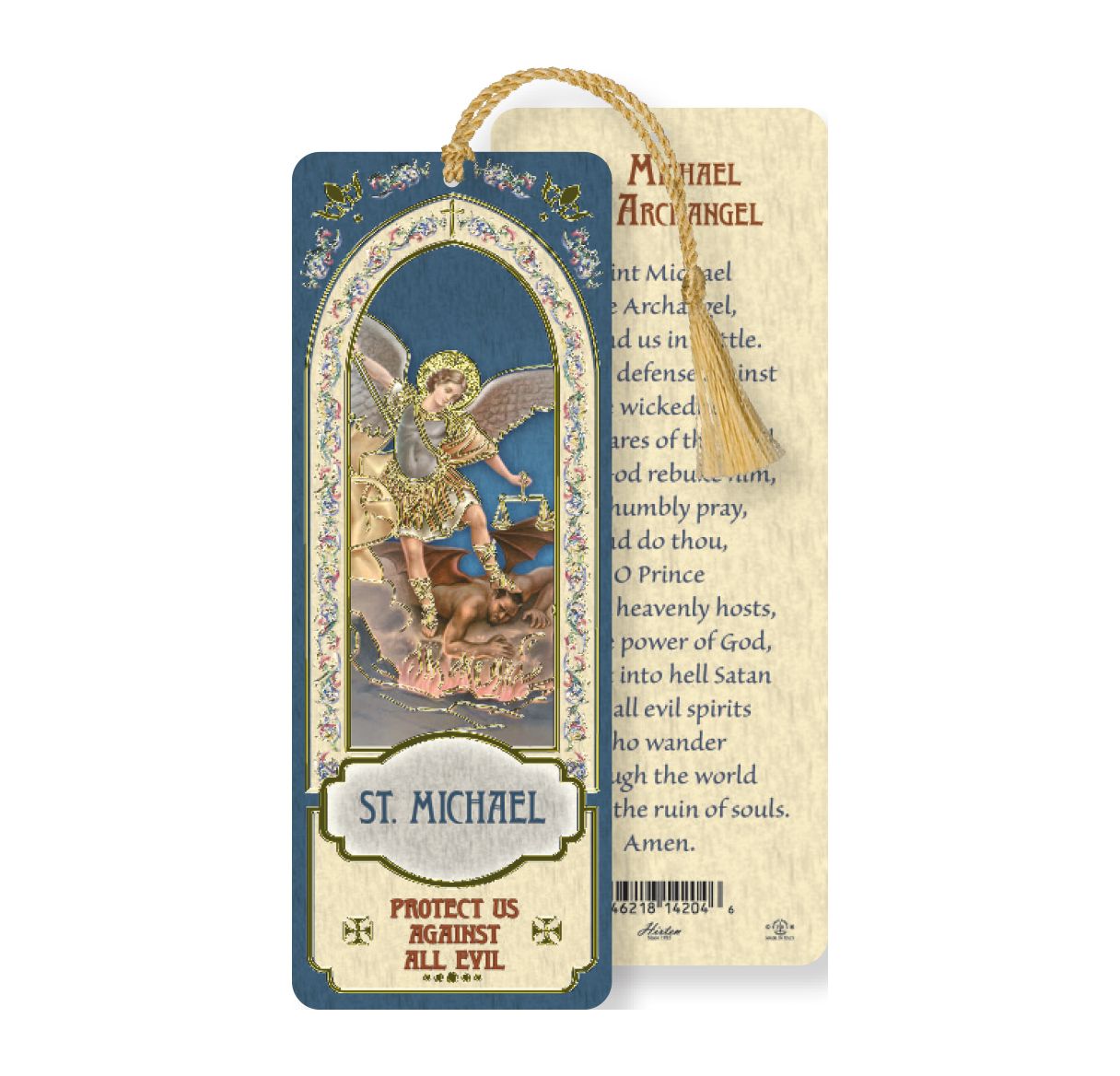 St. Michael Bookmark, 20 Per Pack #B8-330 - McKay Church Goods