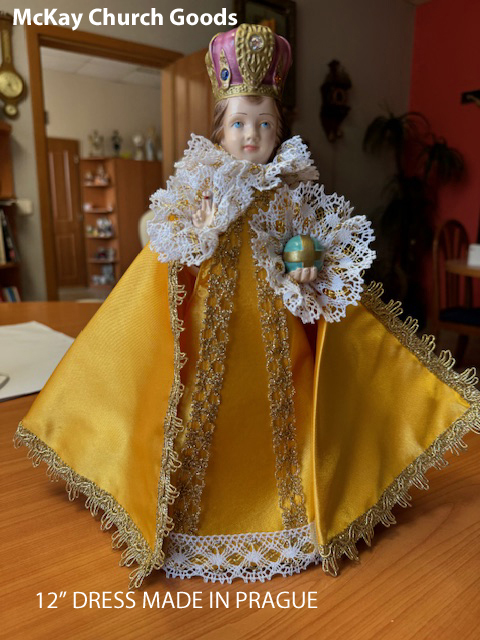 Infant of Prague Dresses - McKay Church Goods