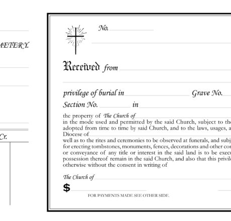 Cemetery Deed Book #199 - McKay Church Goods