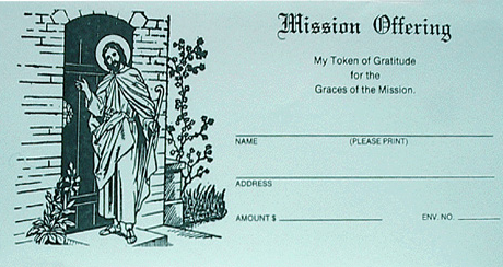 Envelopes - Mission Offering #484 - McKay Church Goods