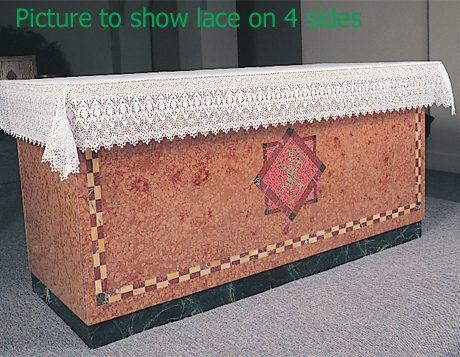 Altar Cloth #5700, Choice of Fabrics - McKay Church Goods