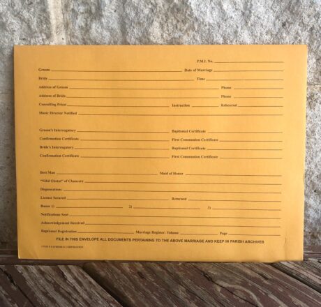 Marriage Envelopes #CT225, #CT222 - McKay Church Goods