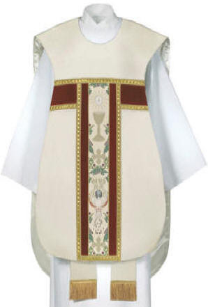 Fiddleback Chasuble #FB70284AWV - McKay Church Goods