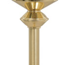 Processional Torch Candlestick, 60"H., 3" x 8" Glass Globes #K437, K437-B, K437-G - McKay Church ...