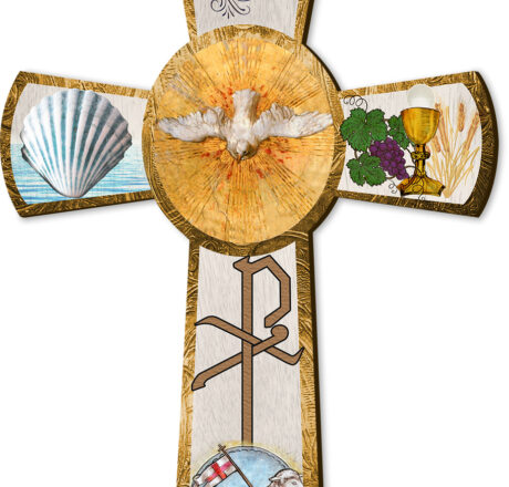 RCIA Wood Cross #WPC-RCIA2, WPC-RCIA2B, WPC-RCIA2D - McKay Church Goods