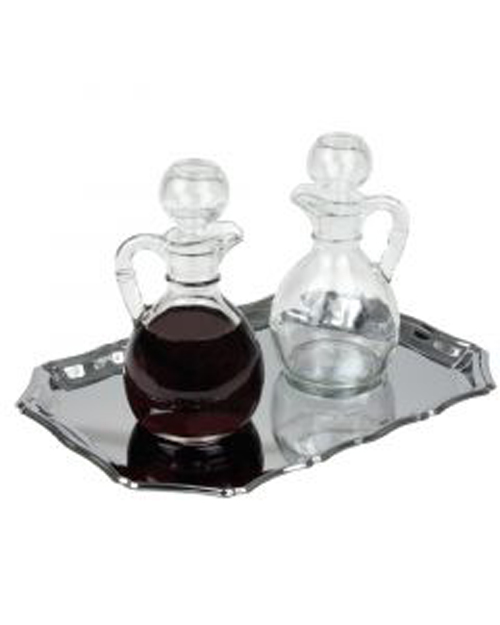 Cruet Tray and CB-1 Bottles #T-9765C - McKay Church Goods