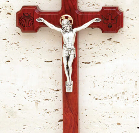 RCIA 8" Crucifix #1751R - McKay Church Goods