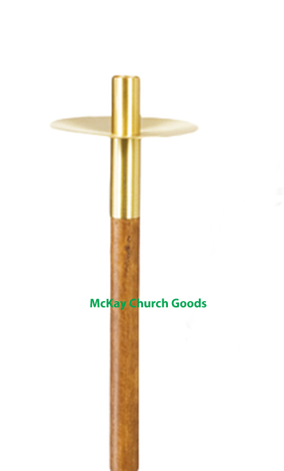 Pair of Processional Torches #710, 7/8" Socket (Cannot Have Globe Over ...